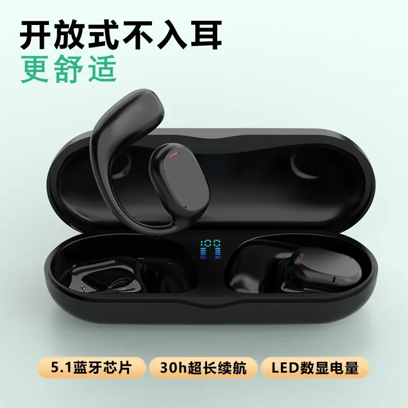 BS-TWS-Bluetooth-Headset-Non-in-Ear-Wireless-Ear-Hook-Sports-Noise ...