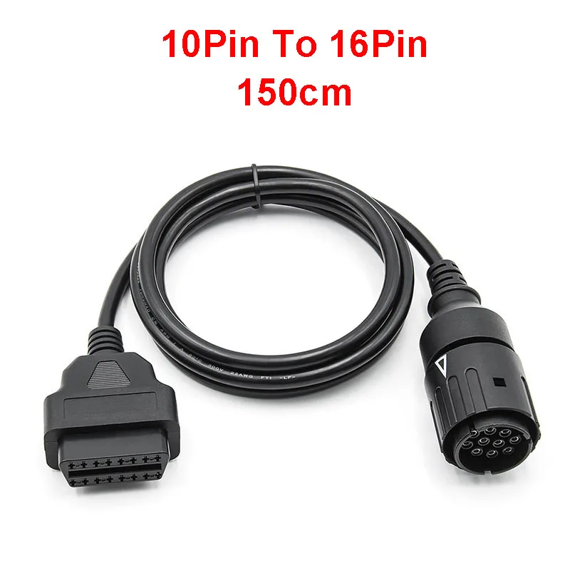 For-BMW-Motorcycles-10-Pin-Adapter-ICOM-D-Cable-For-BMW-10Pin-To-16Pin ...