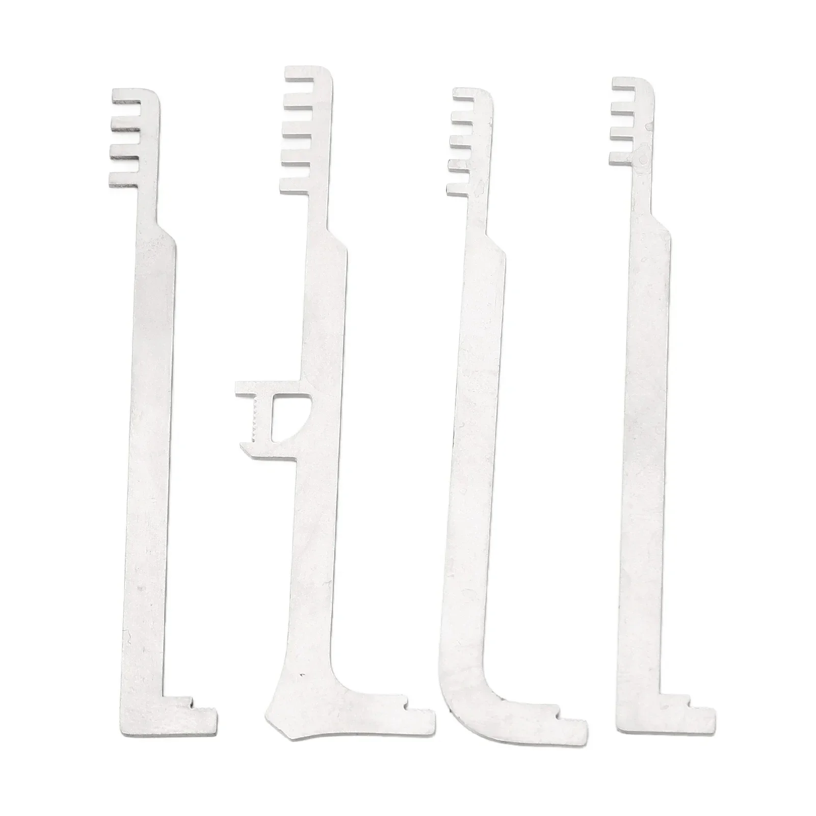 4-Stuks-Kam-Picks-Kam-Lock-Picks-Metalen-Tanden-Gereedschap-Pick-Kammen ...