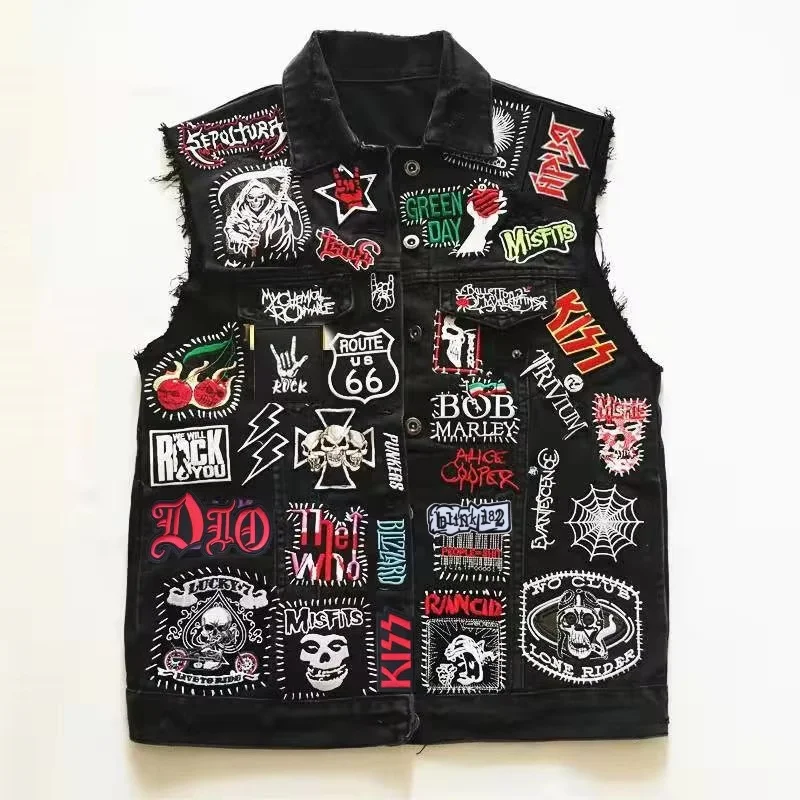 Denim Jacket Band Patches: The Ultimate Guide to Customizing Your Rock ...