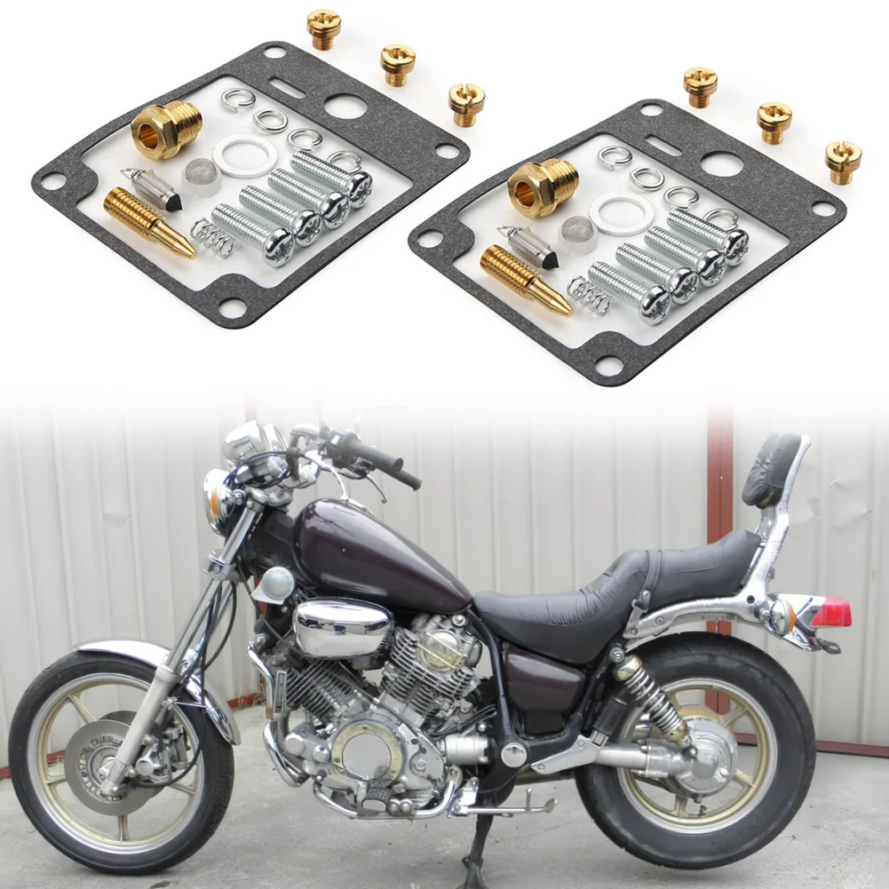2sets-Motor-Carburetor-Repair-Rebuild-Kit-FOR-YTR-XV1100-XV1000-VIRAGO ...