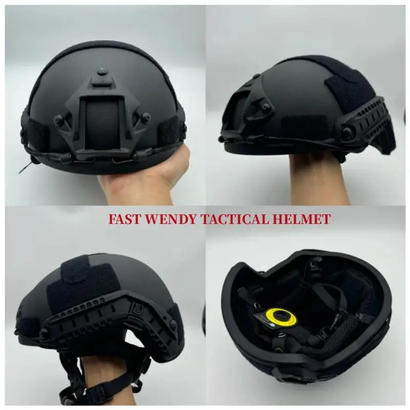 Casco balístico rápido de alta calidad IIIA, equipo táctico de corte ...