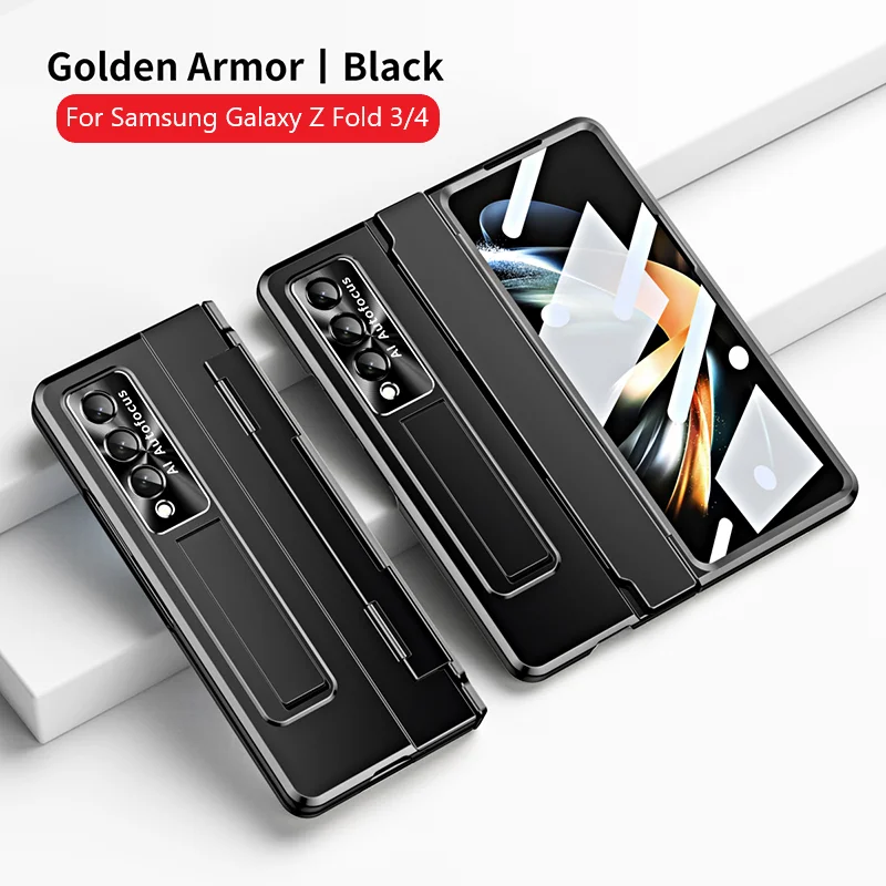 For-Samsung-Galaxy-Z-Fold-3-Fold-4-5-5G-Leveling-Hinge-Protection-Case ...