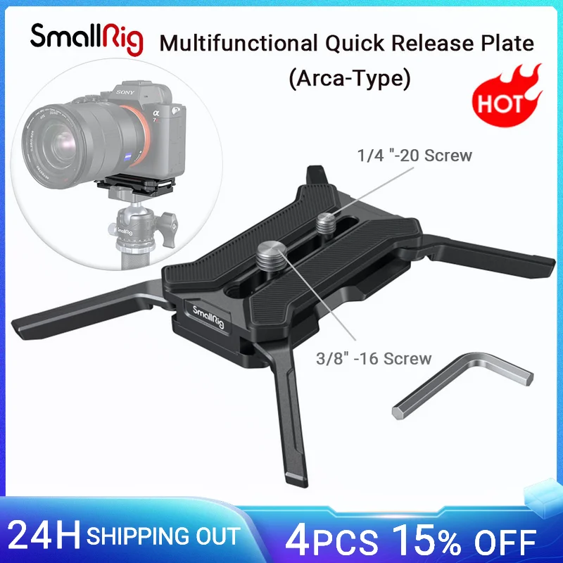 Smallrig Multifunctional Quick Release Plate | Quick Release Camera ...
