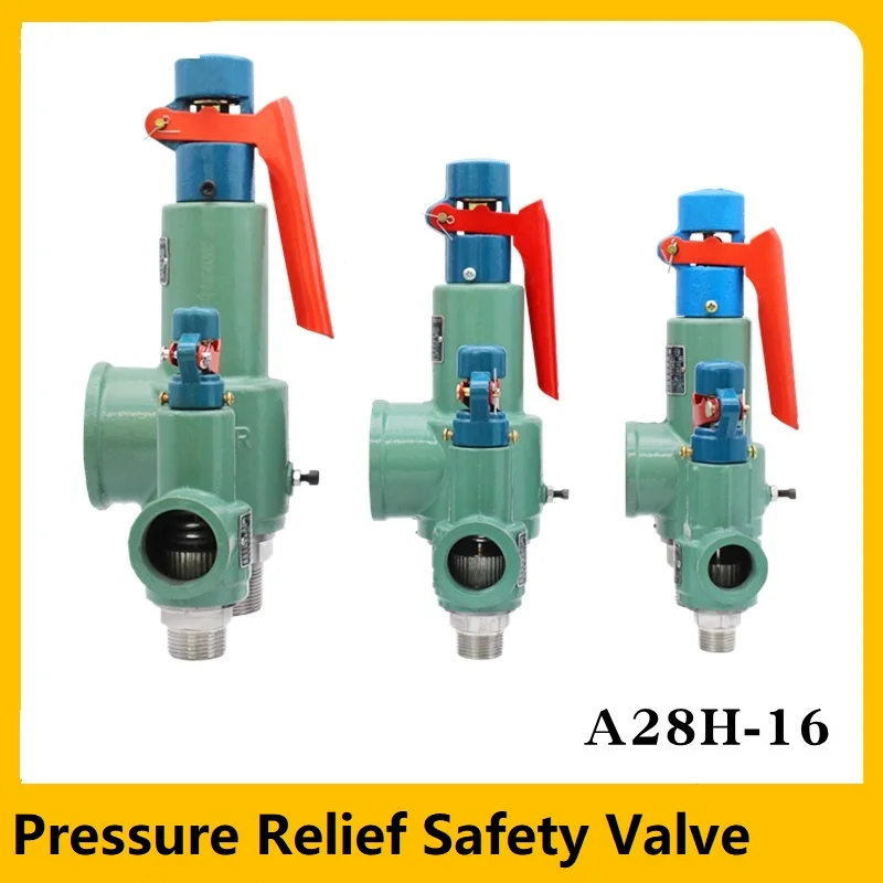 Male-Thread-Spring-Type-Pressure-Relief-Valve-A28H-16-Pressure-Release ...