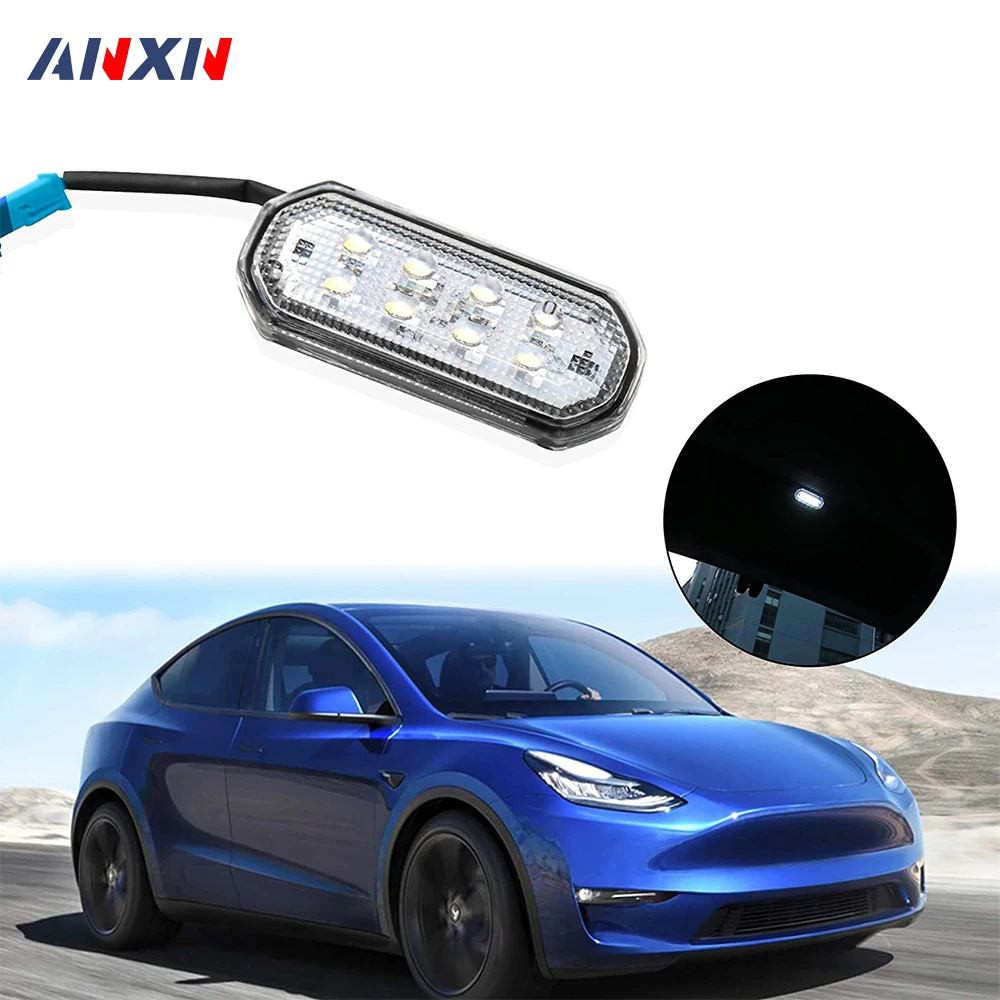 8 Led Trunk Light For Tesla 2021 2022 Model Y Interior Cargo Area Light ...