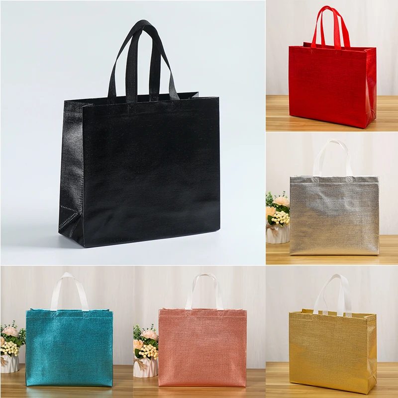 Non-woven-Fabric-Shopping-Bag-Grocery-Bag-Gradient-Folding-Bag-Eco-Bag ...