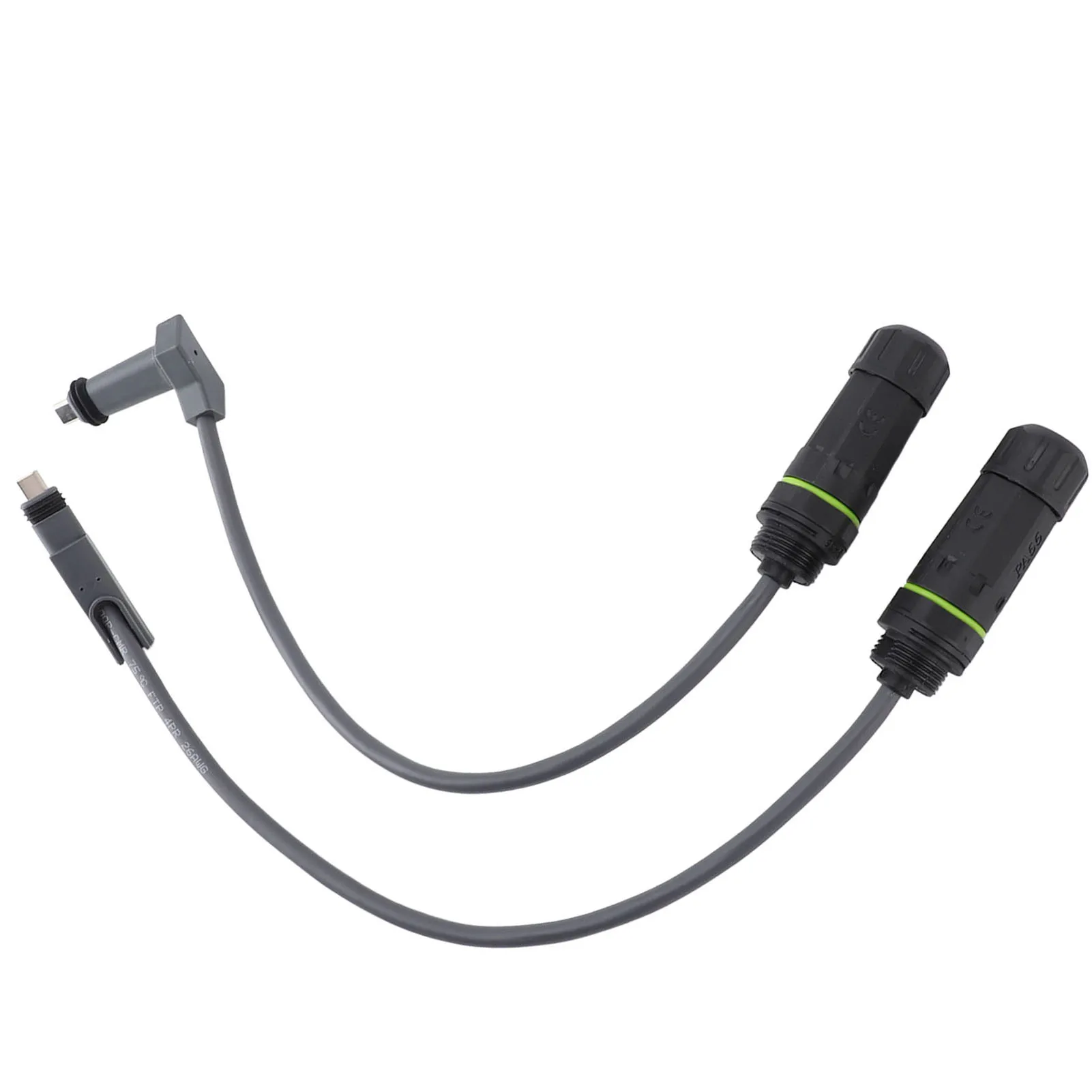 2PCS-SPX-Plug-to-RJ45-Connector-Adapters-IP68-Waterproof-Ethernet-Cable ...