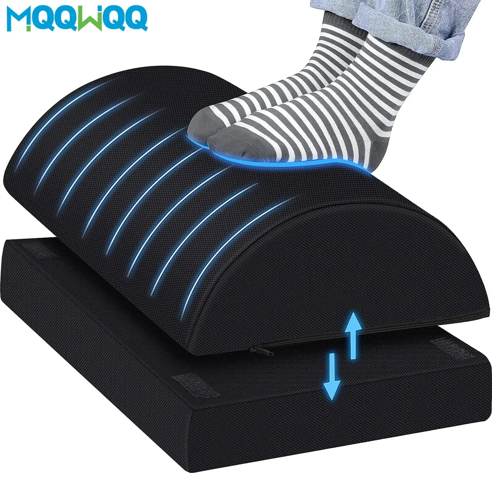 2-Adjustable-Heights-Foot-Rest-for-Under-Desk-At-Work-Comfortable ...