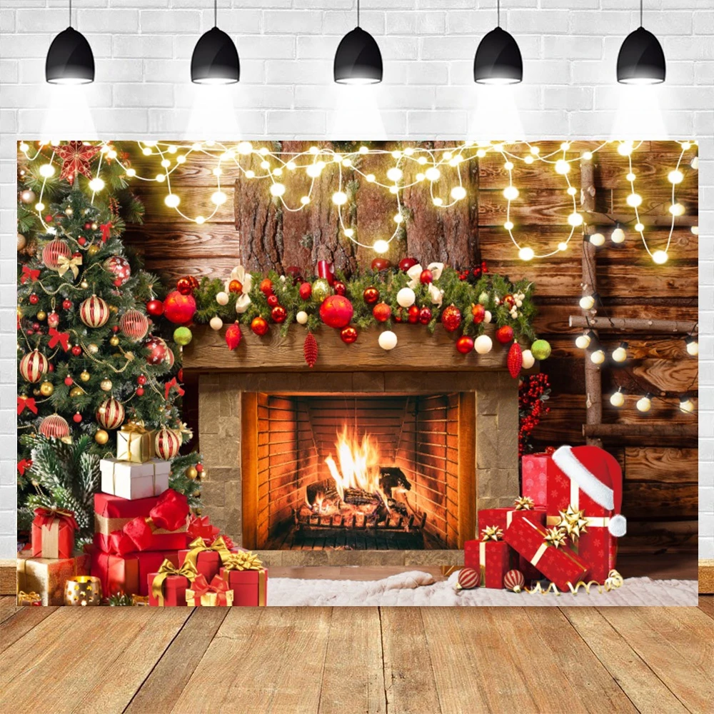 Christmas Chimney Background