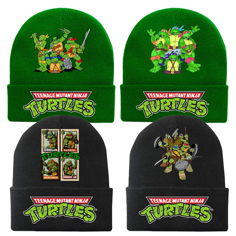 New Fashion Teenage Mutant Ninja Turtles Children's Cap Knitted Caps ...