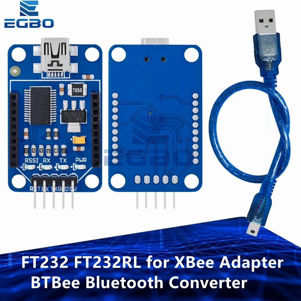 FT232-FT232RL-for-XBee-Adapter-BTBee-Bluetooth-Converter-USB-to-Serial ...