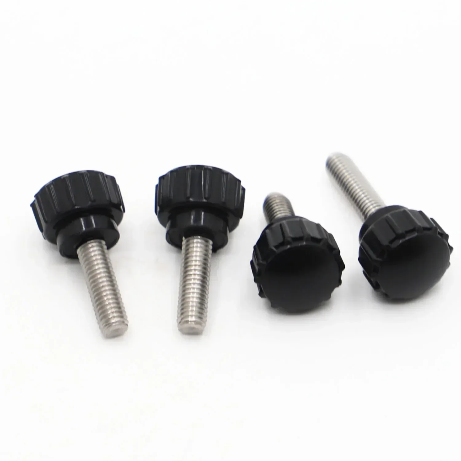 M3 M4 M5 M6 M8 Round Head Handle Hand Screw Round Knurled Thumb Screw ...