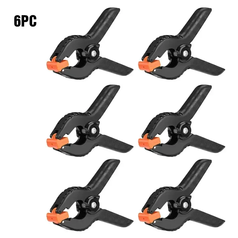 6pcs-3inch-Spring-Clamps-Heavy-Duty-Plastic-For-Background-Muslin ...
