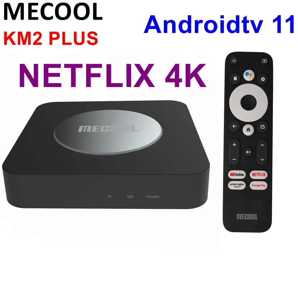 Mecool-Dispositivo-de-TV-inteligente-KM2-Plus-decodificador-4K-con ...