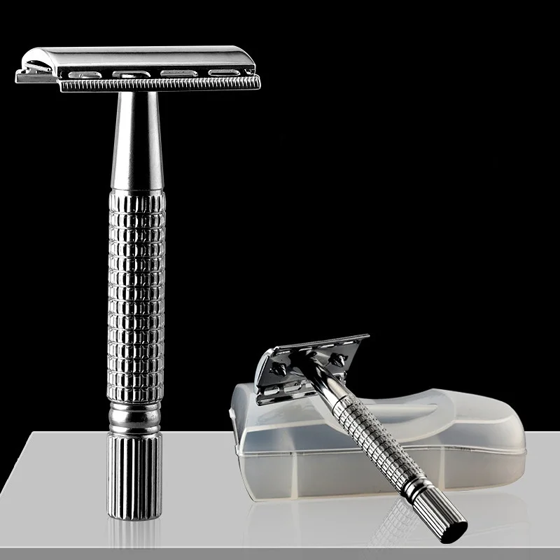 Men's Razor Stainless Steel Manual Razor Manual Shaver Straight Edge ...