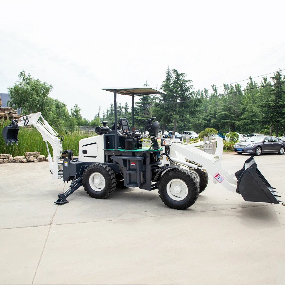 Four-drive-Mini-Loader-China-Hydraulic-Backhoe-Loaders-Mini-Wheel ...