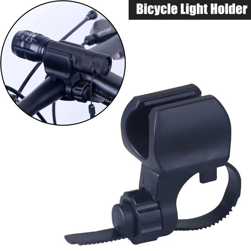 Bicycle-Light-Holder-Bike-Lantern-Bracket-Flashlight-Torch-Mount-Clamp ...