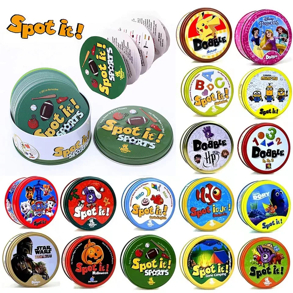 Dobble-Spot-It-Game-HP-Anime-Alphabet-Animal-Cartoon-Movies-Family ...