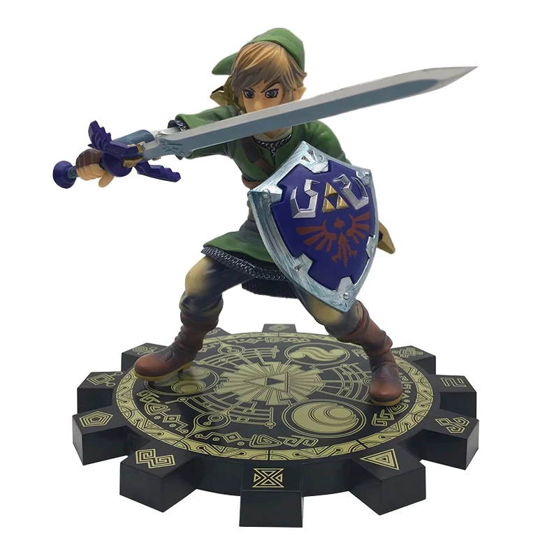 The-Legend-Of-Zelda-Link-Figure-Anime-Model-GK-Master-Sword-Action ...