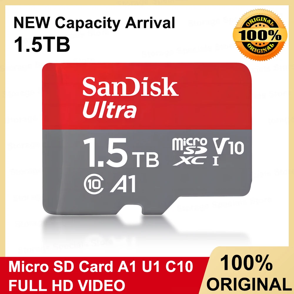 New-SanDisk-Ultra-1-5-TB-micro-SD-Card-UHS-I-Memory-Card-64GB-128GB ...
