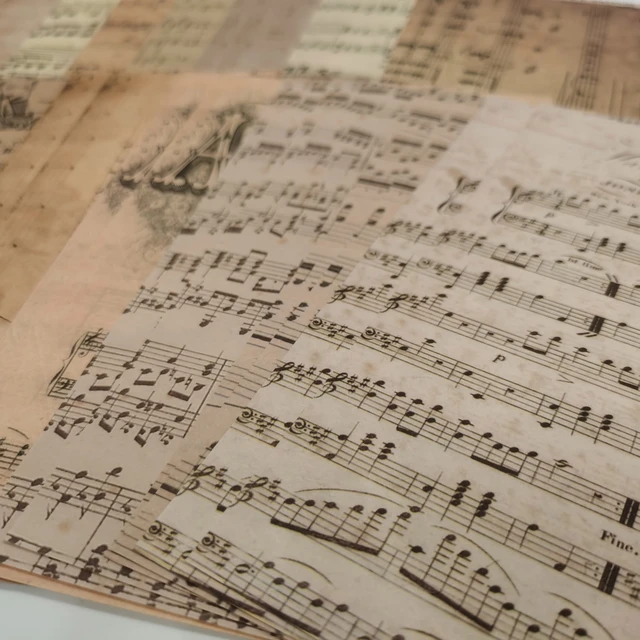 Vintage Music Paper