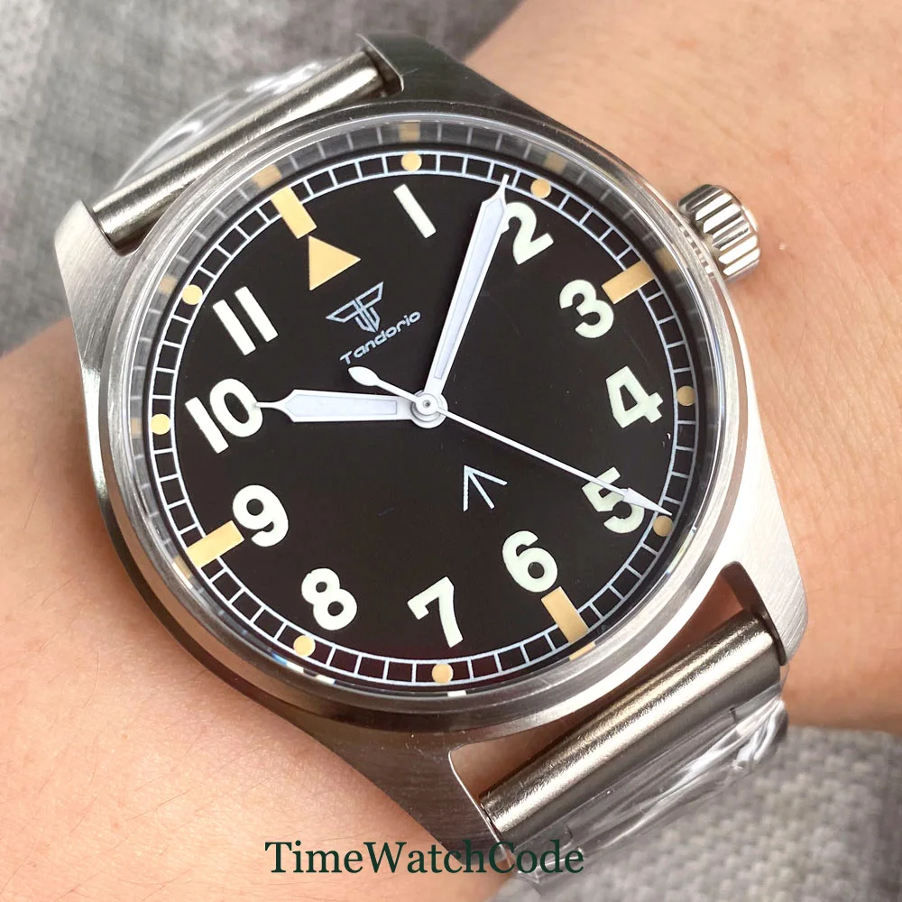 NH35A/PT5000 Movement Tandorio 200m Waterproof Automatic Mens Watch ...