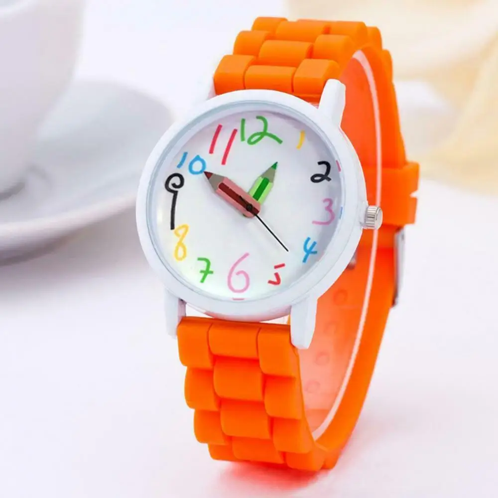 Dropshipping-Cartoon-Children-Kids-Watch-Round-Dial-Silicone-Strap ...