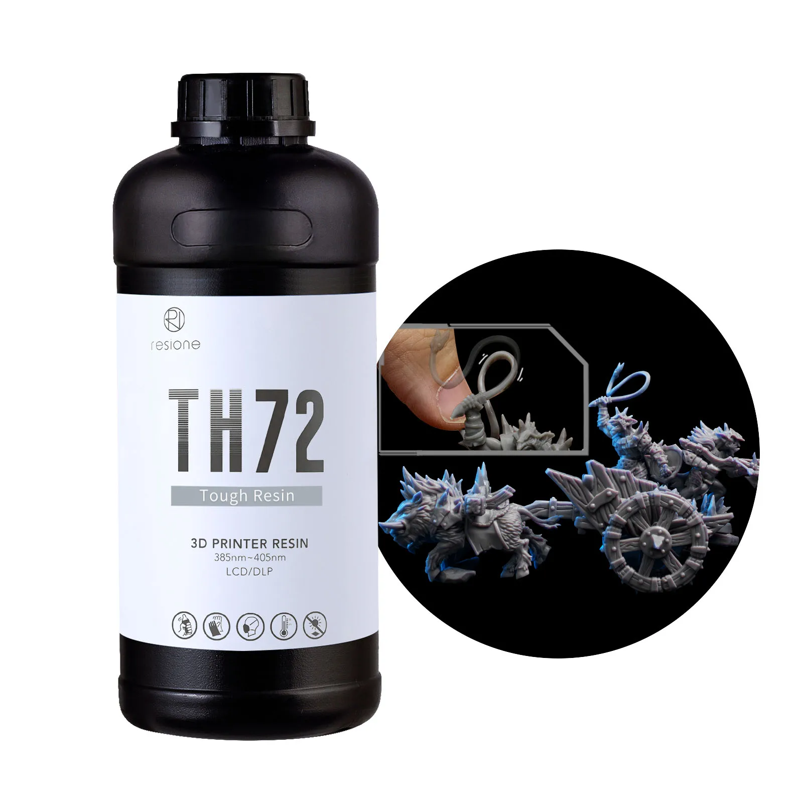 RESIONE Flexible Tough TH72 3D Resin with Long-Lasting Toughness and ...
