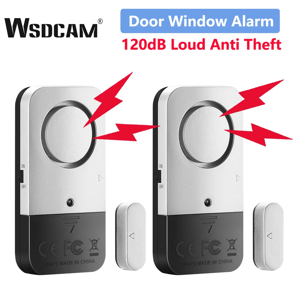 Magnetic Window Sensors Alarm Systems | Door Window Sensor Alarms ...