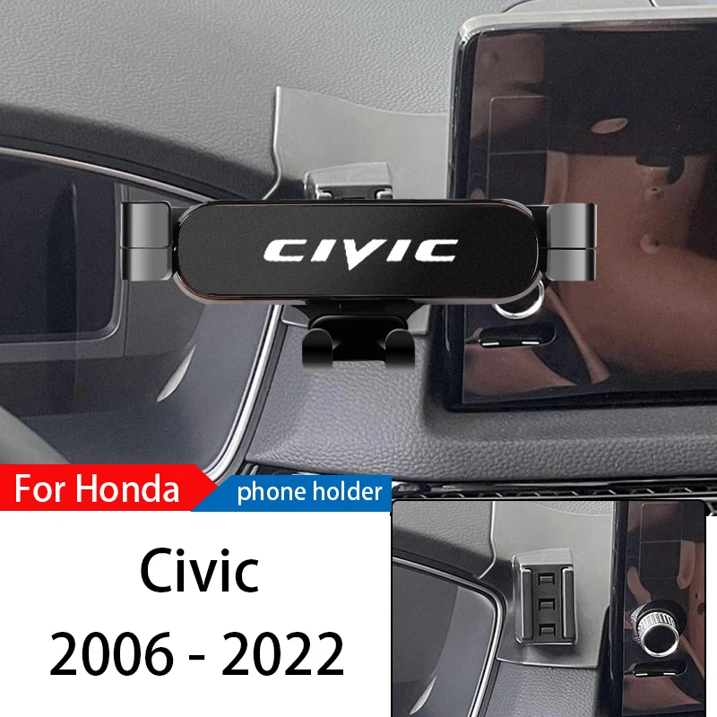 Car-Phone-Holder-Mount-Stand-For-Honda-Civic-2016-2022-Adjustable-GPS ...