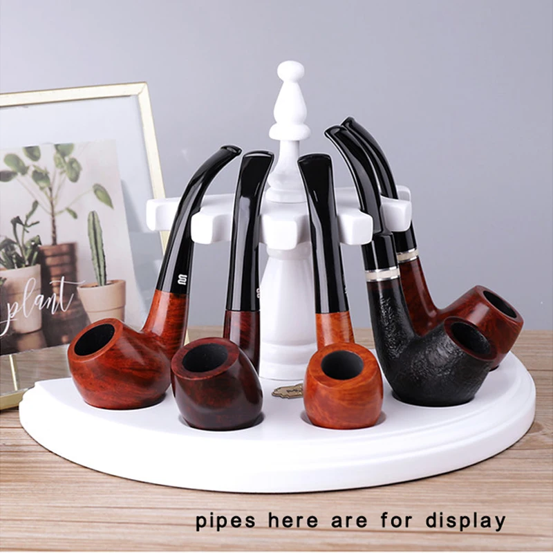 MUXIANG-Pipes-Wooden-Pipe-Stand-Rack-Smoking-Tools-Holder-Straight-Line ...