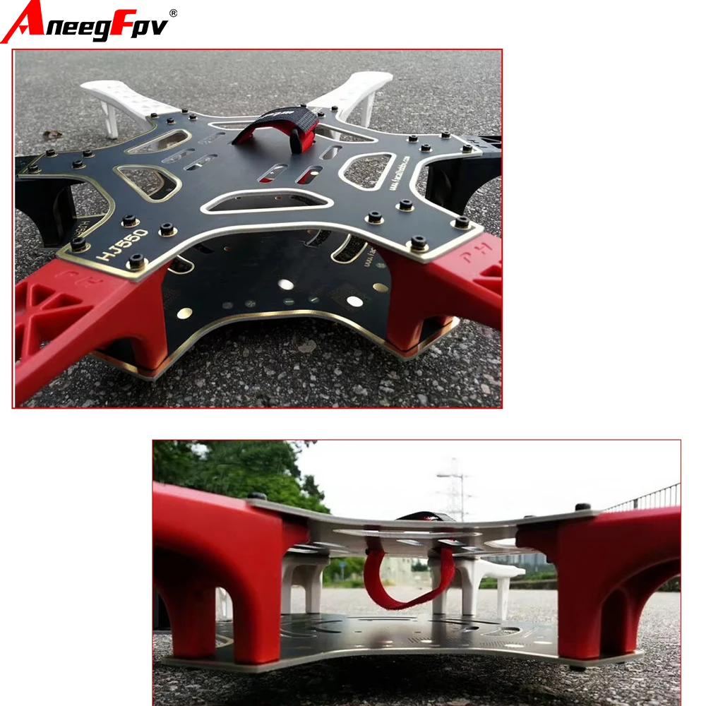 AneegFPV F550 Hexa Frame Arm HexaCopter PCB with Landing GearGimbal ...