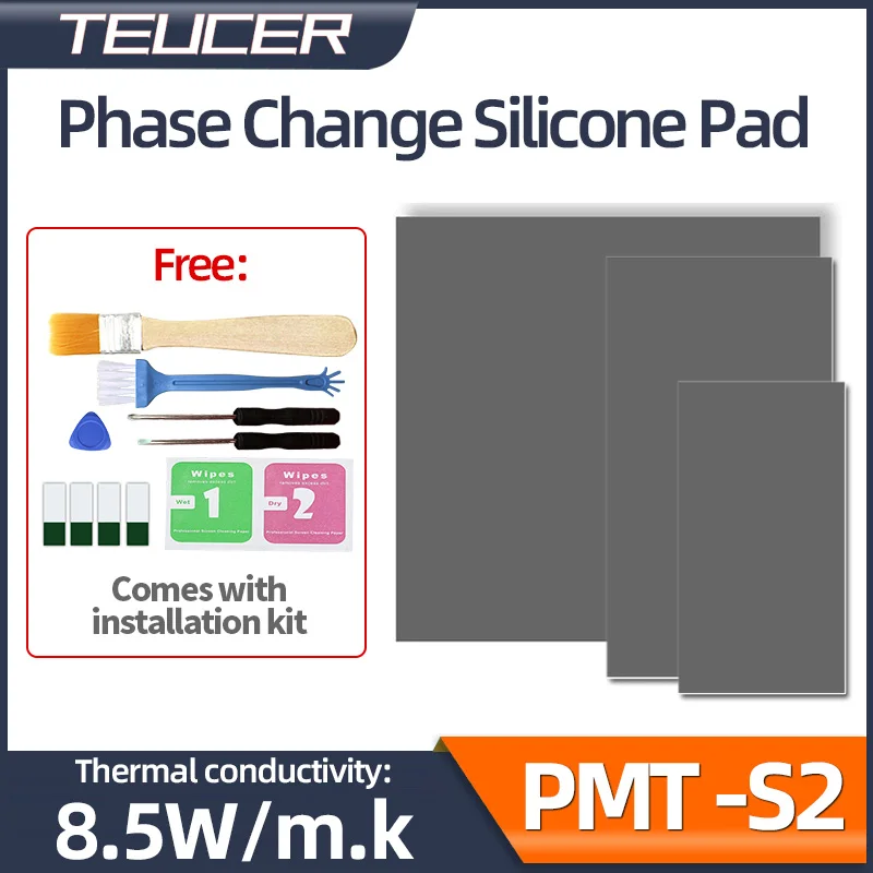 TEUCER-PMT-S2-GPU-CPU-Motherboard-Silicone-Grease-Sheet-Cooling-Laptop ...