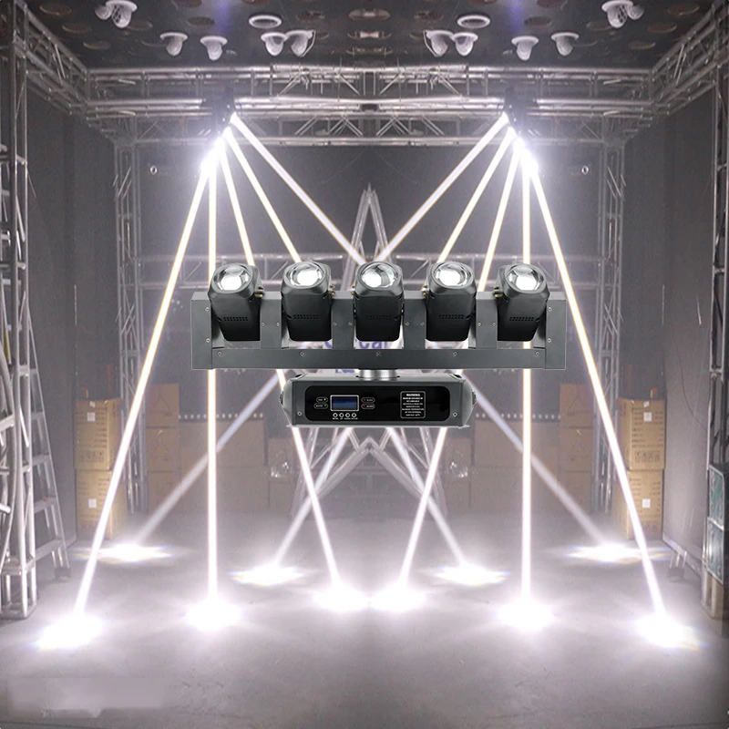 Professional-Stage-Moving-Head-Light-5Pcs-40W-RGBW-4-IN-1-Led-Moving ...