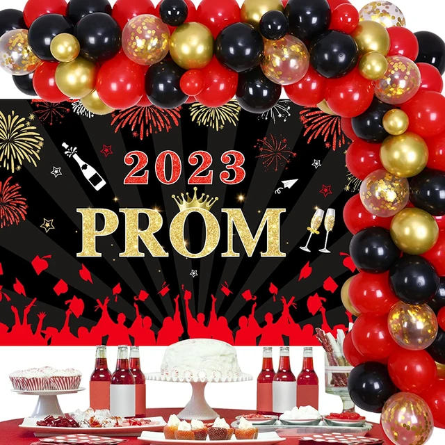 Graduation Party Ideas Red And Black