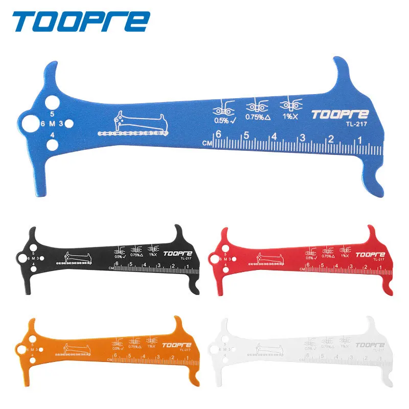 TOOPRE 3 in 1 Bicycle Chain Checker Bike Chain Wear Indicator Tool ...