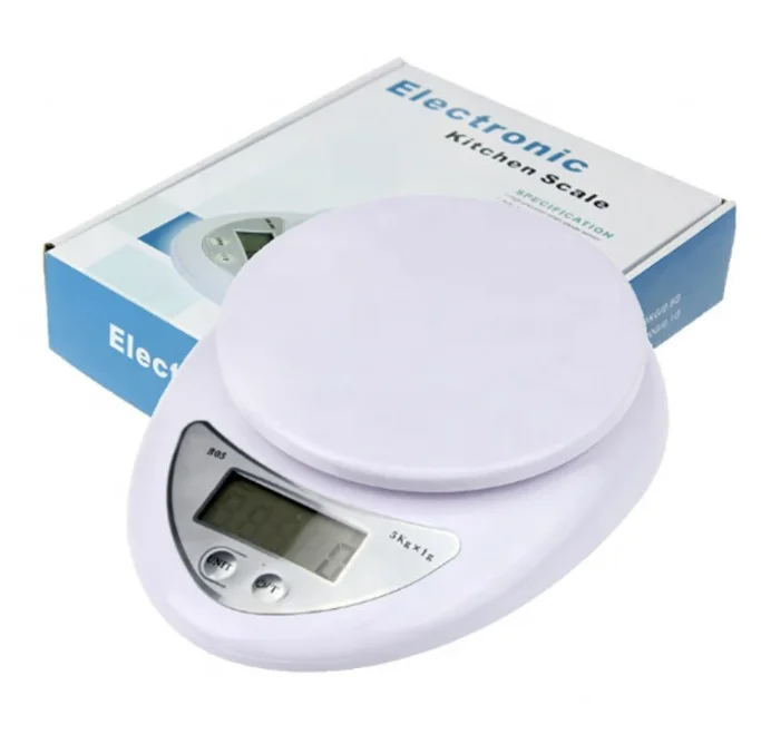 1pc 5kg Portable Digital Scale Scales Food Balance Measuring Weight ...