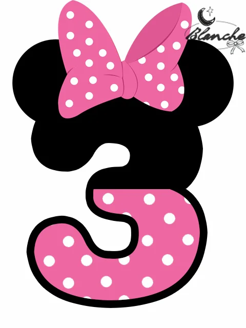 Minnie Mouse Numbers