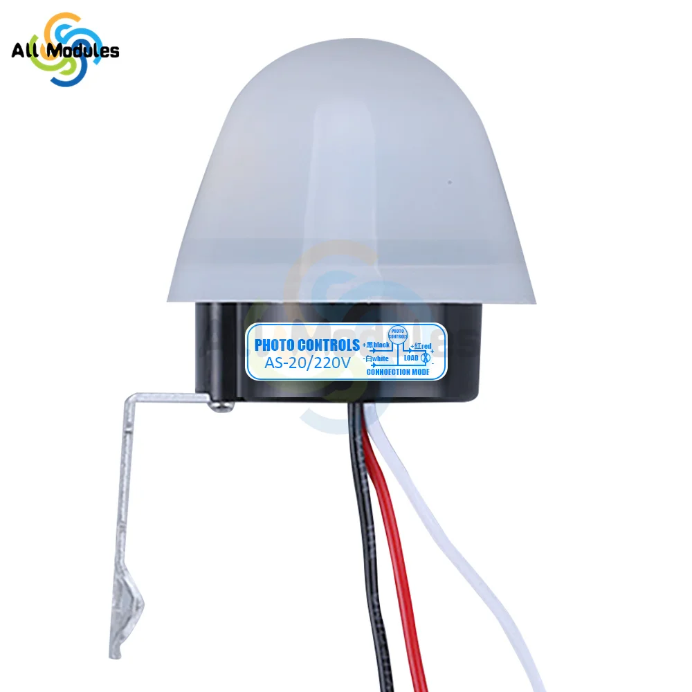 AS-20-DC-12V-AC-110V-220V-10A-Waterproof-Sensitive-Auto-Photo-Switch-On ...