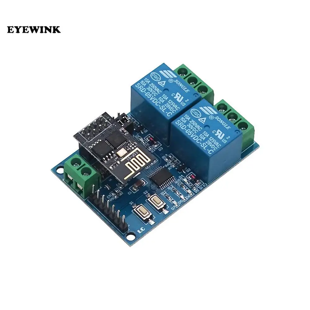 5V-12V-ESP8266-ESP-01-2-Channel-WiFi-Relay-Module-2-Channel-Relay ...