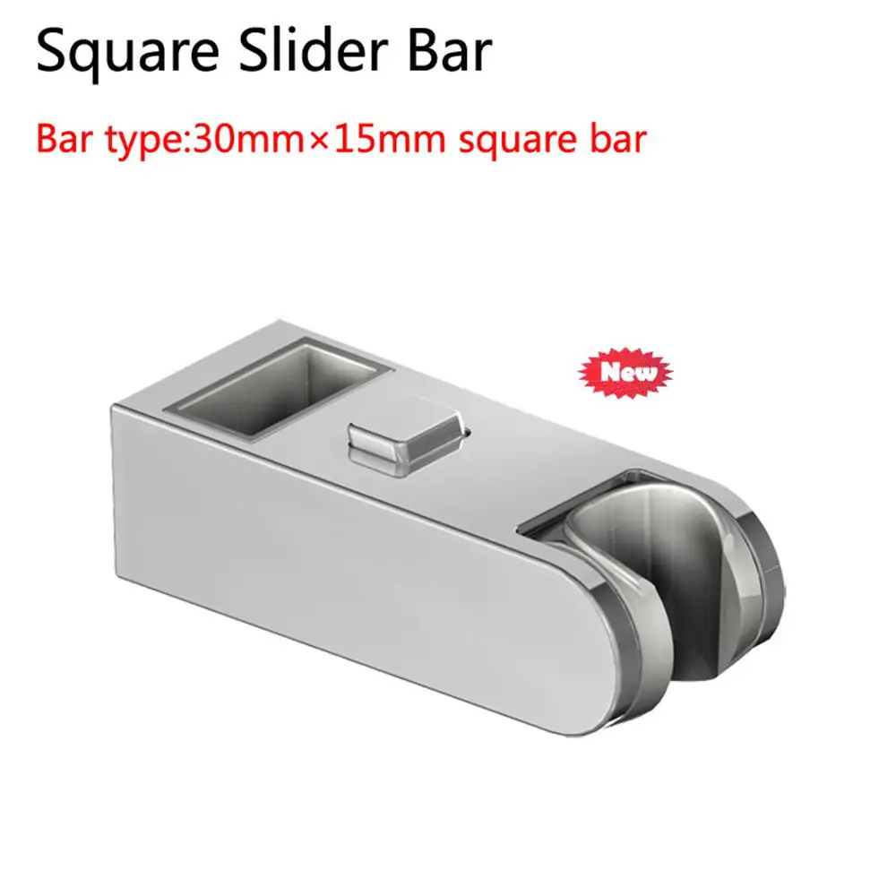 Bathroom-Shower-Accessories-Adjustable-Lifting-Square-ABS-Electroplated ...