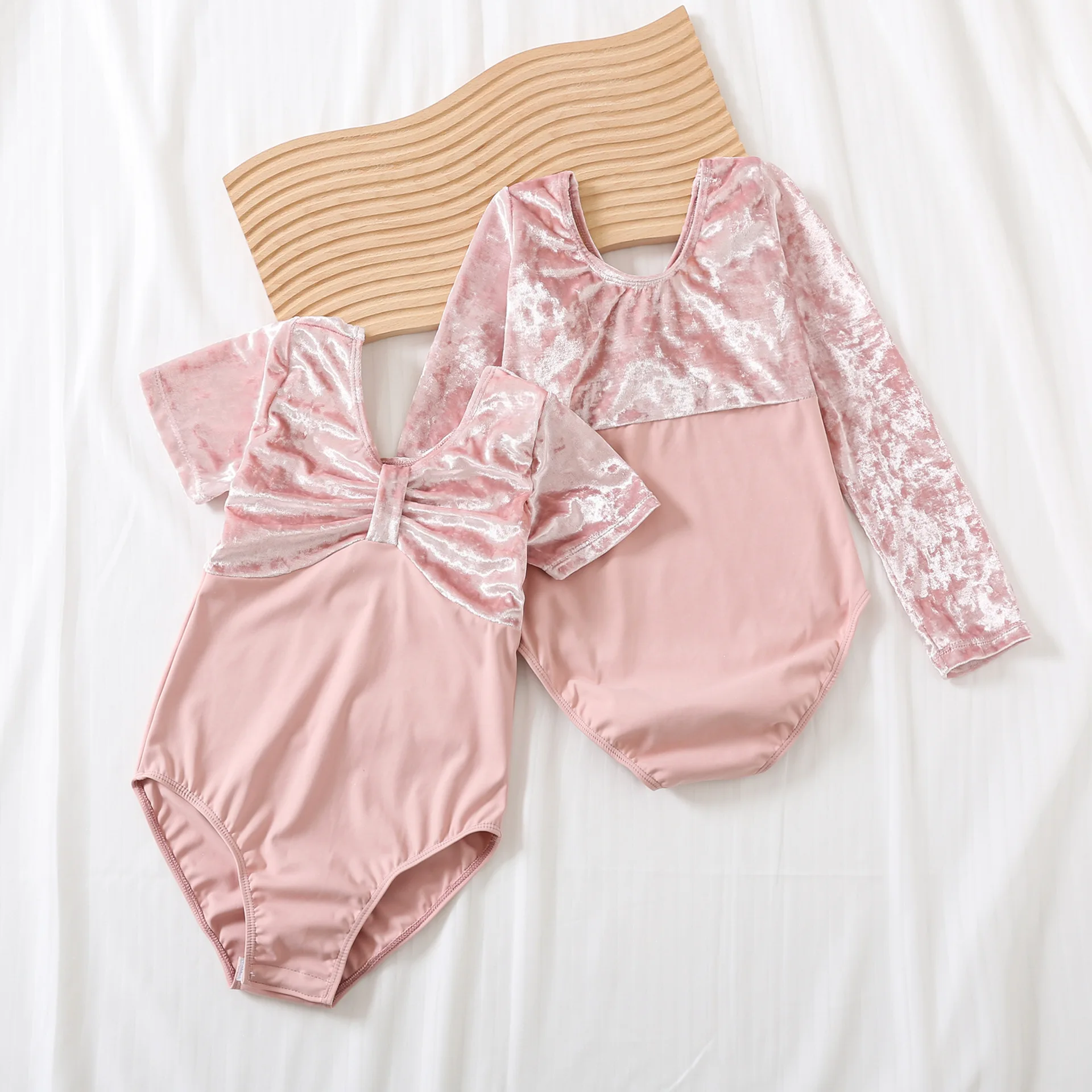 Children-Dance-Ballet-Leotards-New-Velvet-Practice-Clothing-Long-Sleeve ...