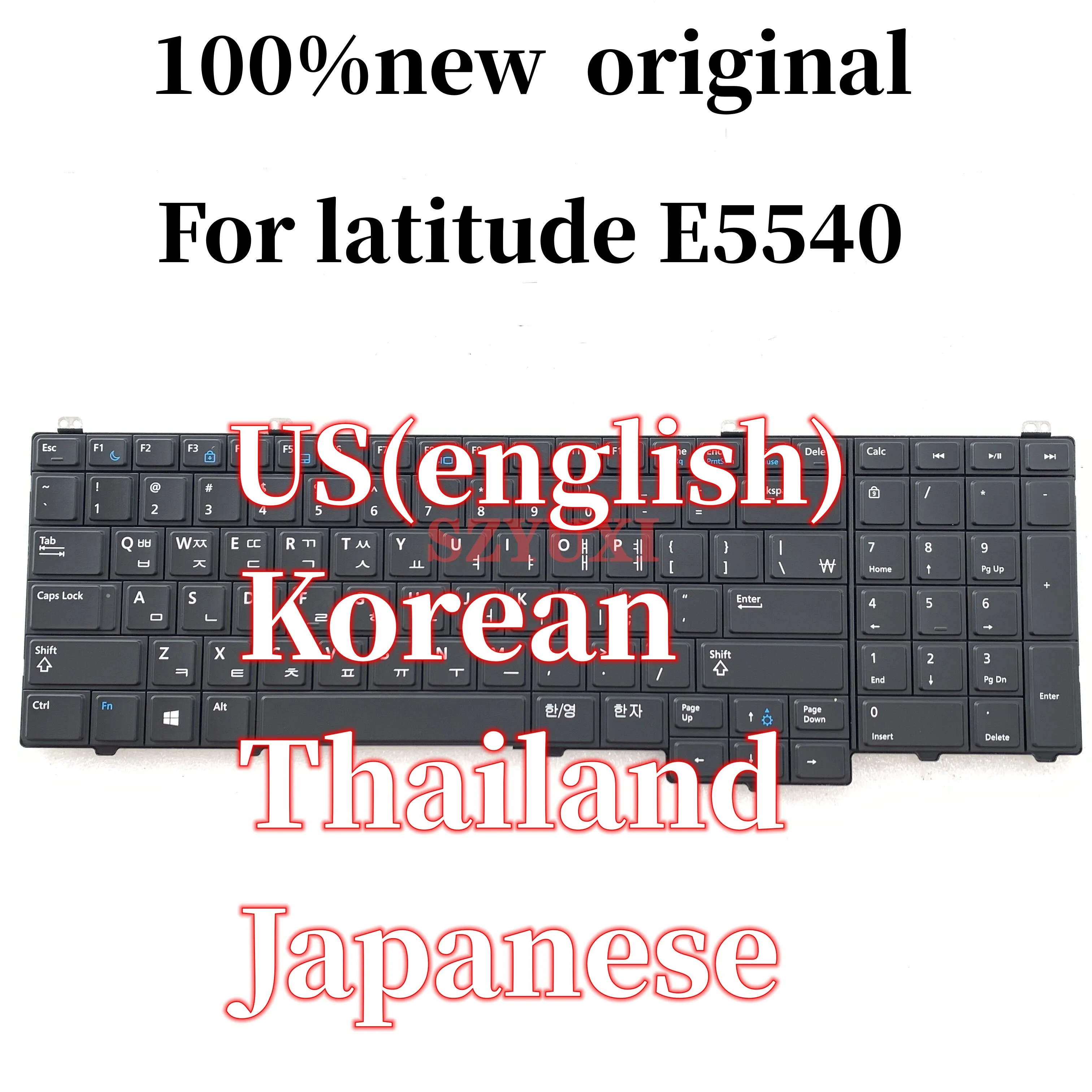 100%NEW Korean Japanese Thailand For Dell Latitude E5540 Laptop ...