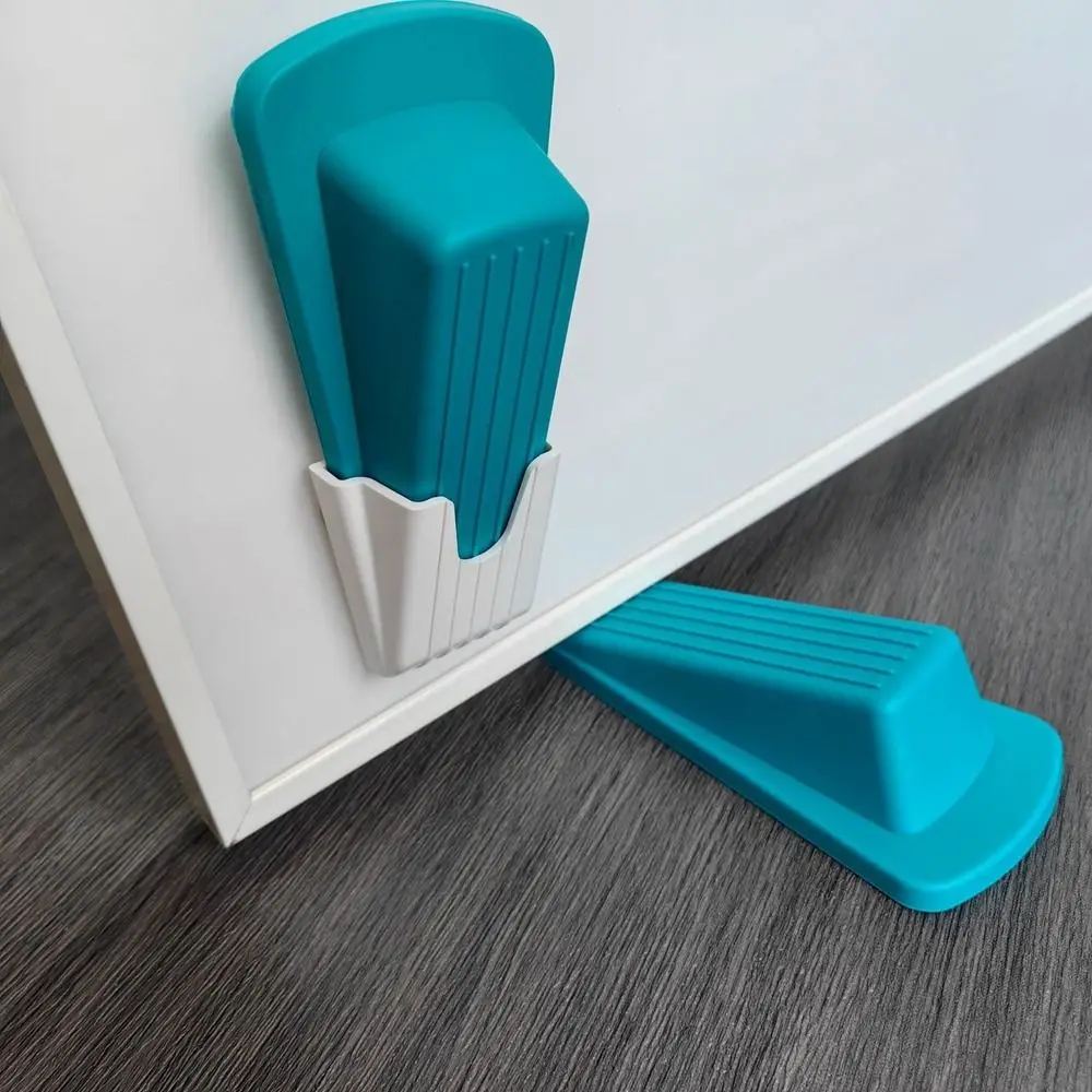 Silicone-Safety-Door-Stopper-with-Metal-Alloy-Rubber-Door-Stop-Wedge ...