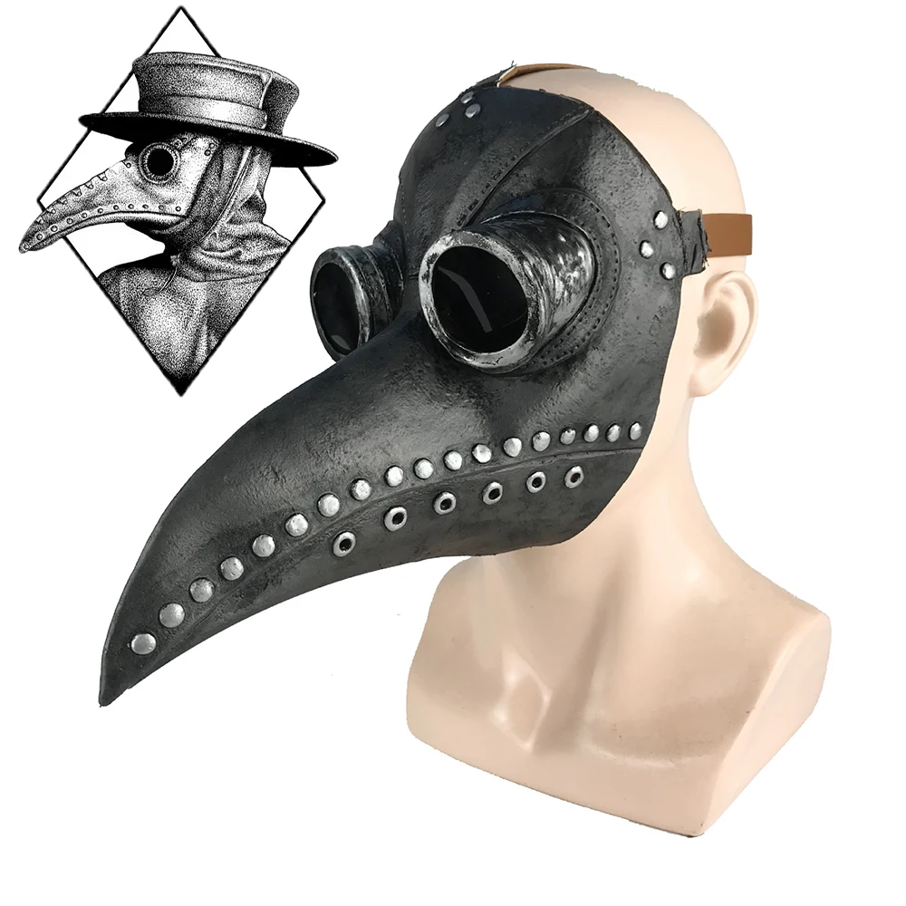 Black Death Plague Mask