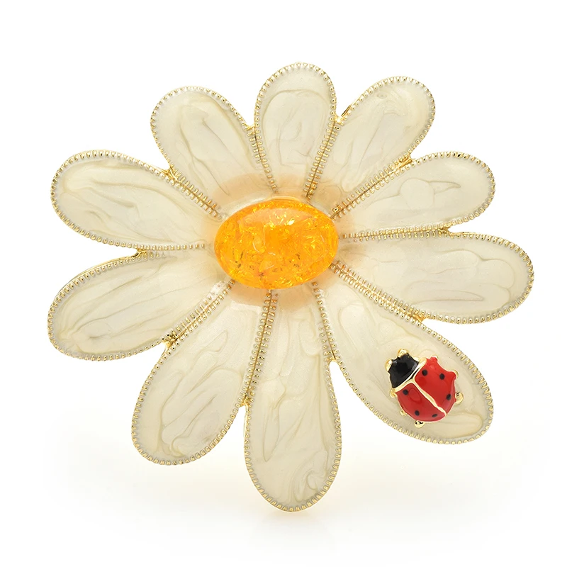 Wuli-baby-Big-Beautiful-Daisy-Flower-Brooches-For-Women-Unisex-Little ...