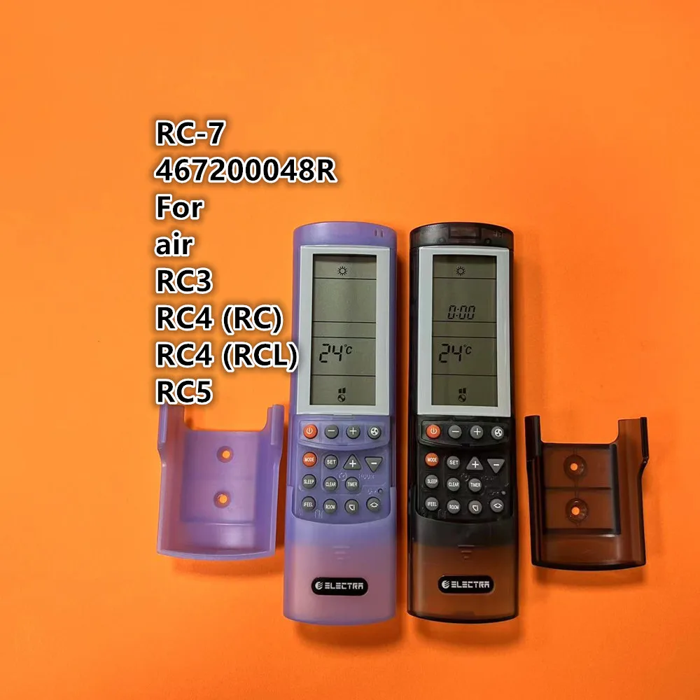 Original Remote Control Electra Rc7 Rc-7 467200048r For Air Conditioner ...