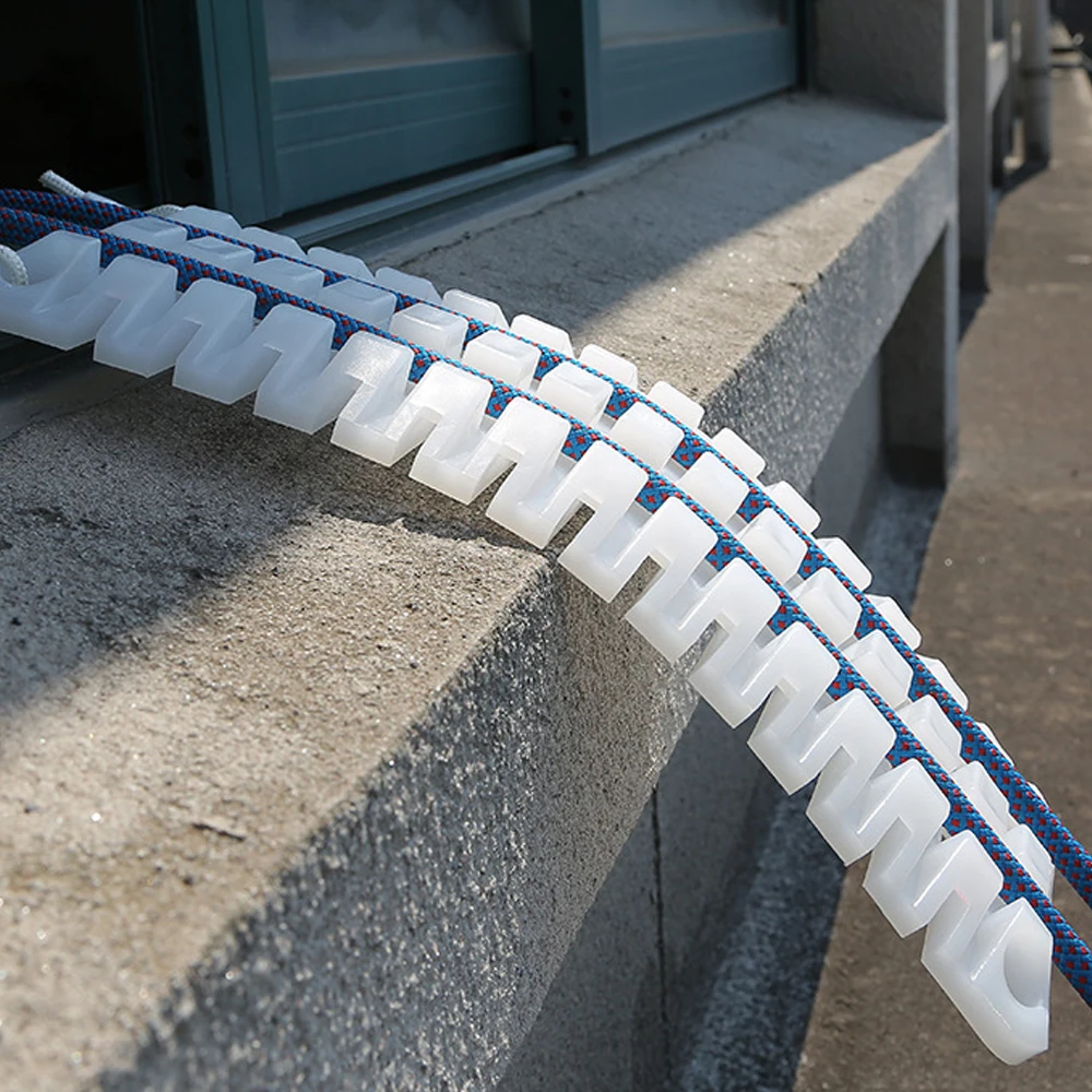 PE-Anti-Wear-Thickened-Foldable-Double-Rope-Sheath-Edge-Rope-Protector ...