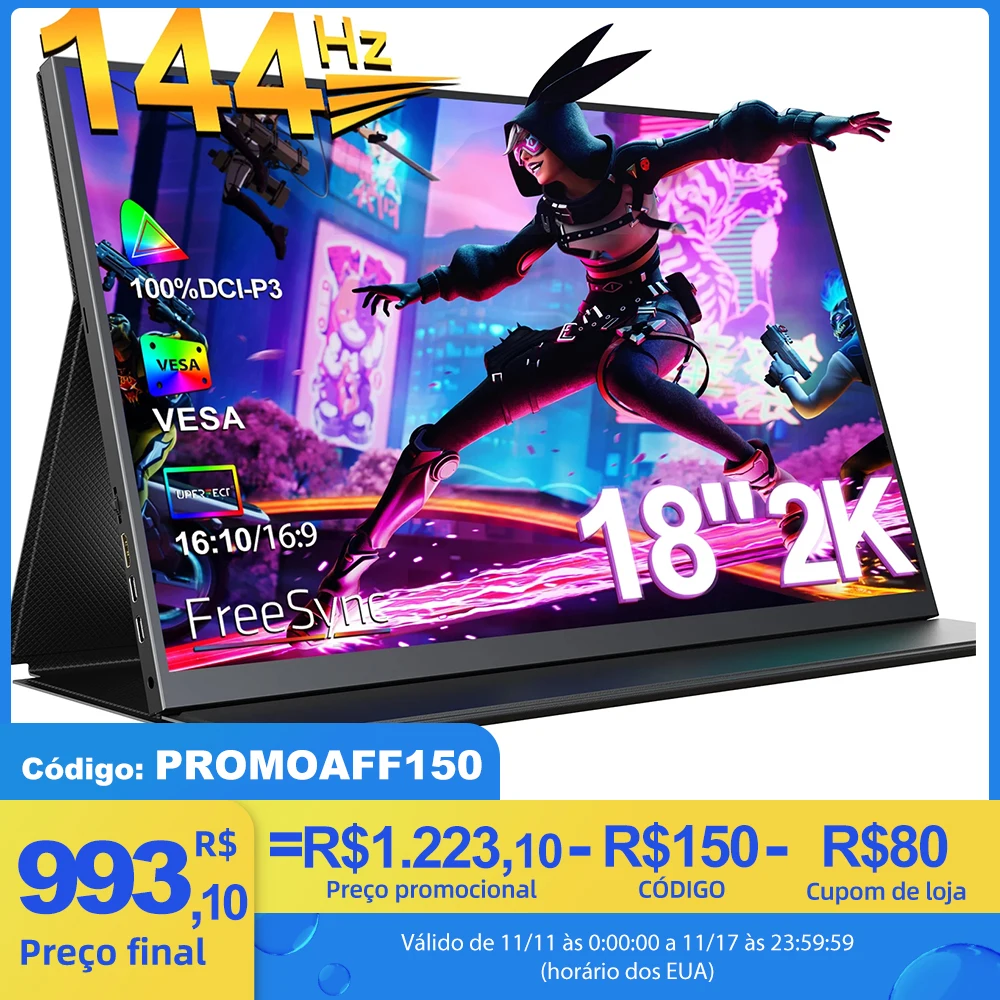 Monitor-de-jogos-port-til-UPERFECT-18-2-5K-144Hz-Laptop-2560P-1600P ...